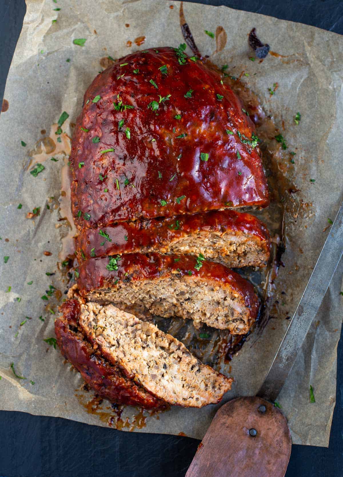 Blue Cheese-Infused Turkey Meatloaf