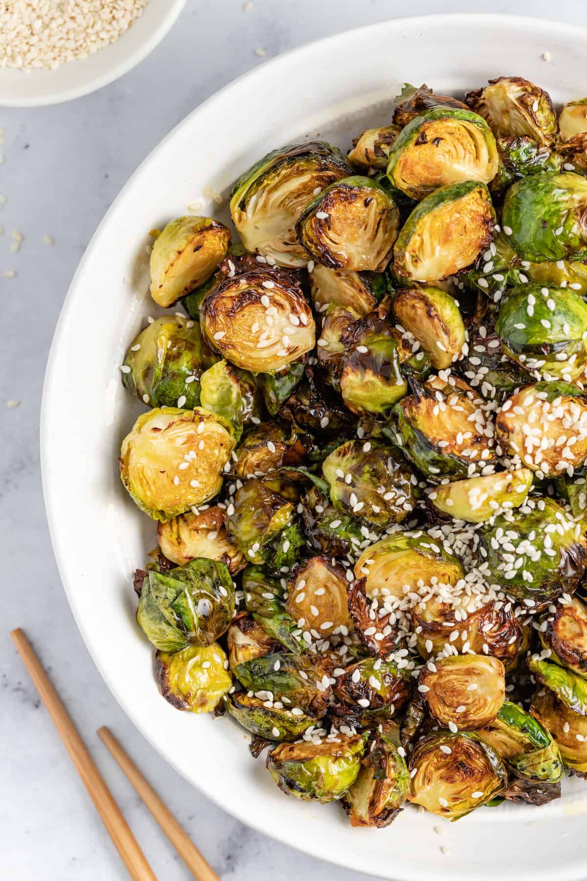 Savory Asian Chicken Stir-Fry with Brussels Sprouts